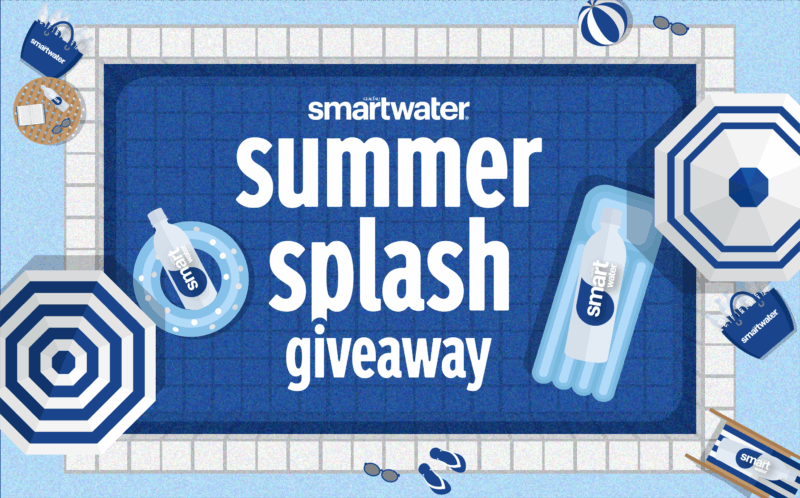 Smartwater Summer Splash Sweepstakes - Market Basket
